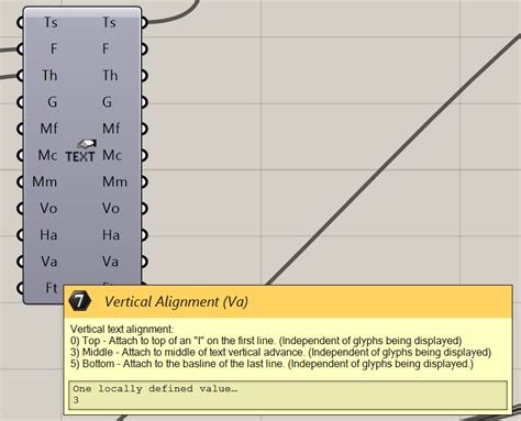 Text Vertical Alignment Grasshopper Mcneel Forum