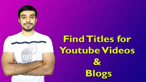 How To Make Titles For Youtube Videos And Blogs Best Free Keyword Research Tool YouTube