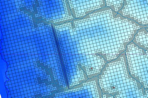 como realizar un refinamiento quadtree para modelos en modflow 6 con