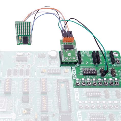 Spi Isolator Click — Board With Adum4154 Digital Isolator Optimized For Spi