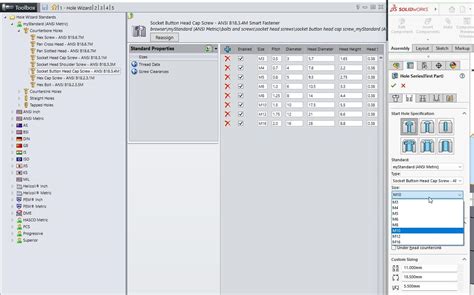 Custom Solidworks Toolbox Grabcad Tutorials