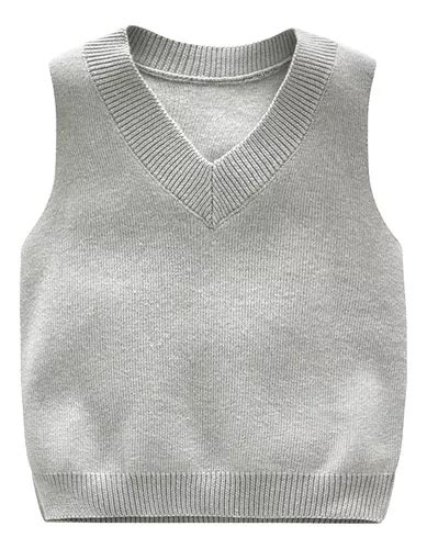 Jersey Chaleco Escolar Y Niña Chaleco Para Niños Meses Sin Interés