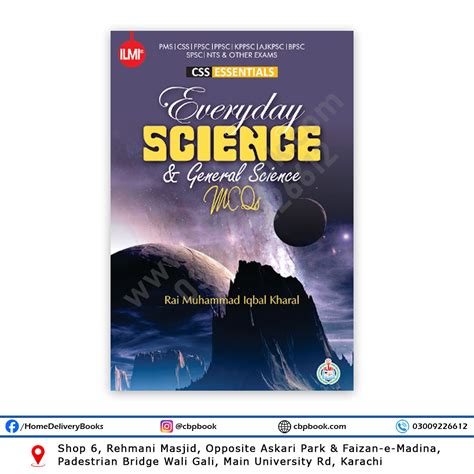 ilmi css essentials everyday science and general science mcqs by rai m