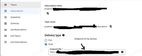 Google Cloud Platform Add Authorization Header To Pub Sub When Doing
