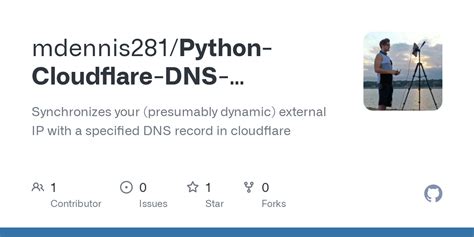 Github Mdennis281python Cloudflare Dns External Ip Synchronizer