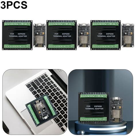 placa conexión esp8266 gpio 1 en 2 módulos placa expansión