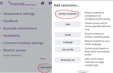 Create A Learning Path With The Help Of Completion Tracking In Moodle Digital Toolkit