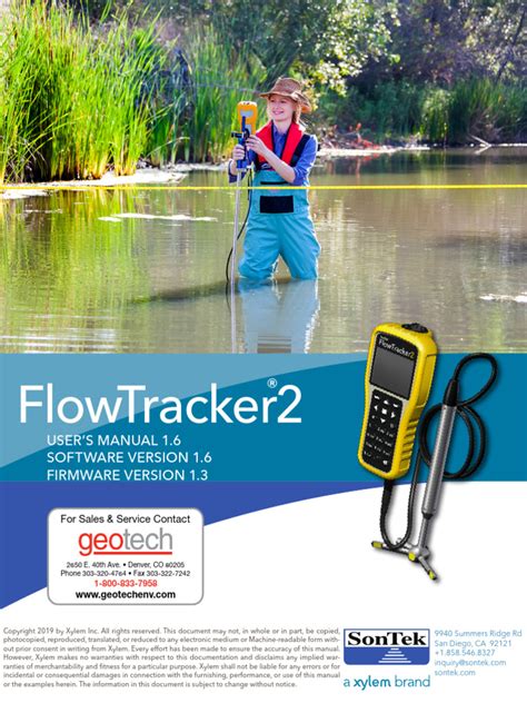 Sontek Flowtracker2 Manual Pdf