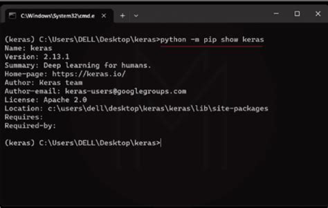 How To Install Keras Step By Step Guide