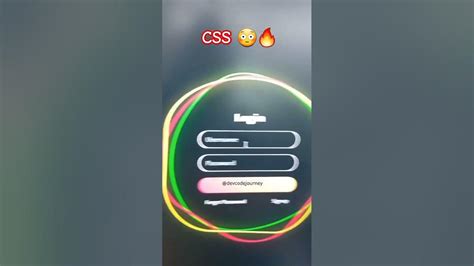 power of css 🔥 html to css design codingshortvideo tranding csstutorial codinglover