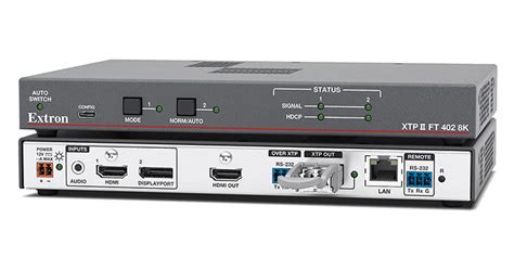 Extron Announces Another XTP Systems Expansion With 8K Fiber Switching And Extension Extron