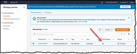 Aws Managed Microsoft Active Directory를 위한 다중 리전 복제 기능 제공 Amazon Web Services 한국 블로그