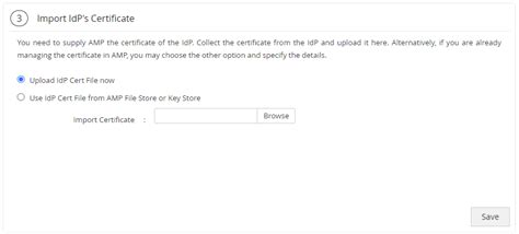 Configuring Saml Sso For Access Manager Plus