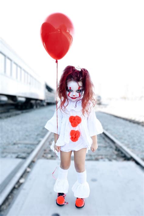 Pennywise Girl Costume Halloween Costumes For Girls Scary Halloween