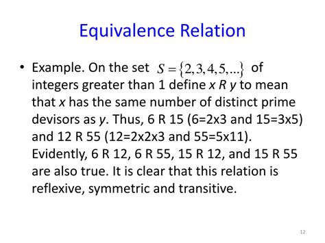 PPT Ordered Sets Relations Equivalence Relations PowerPoint Presentation ID