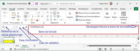 Ntroduire 75 Imagen Saisir Une Formule Sur Excel Fr Thptnganamst Edu Vn
