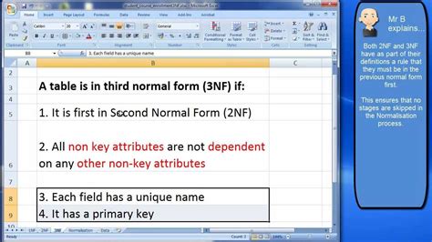 Normalisation NF Understanding Third Normal Form YouTube