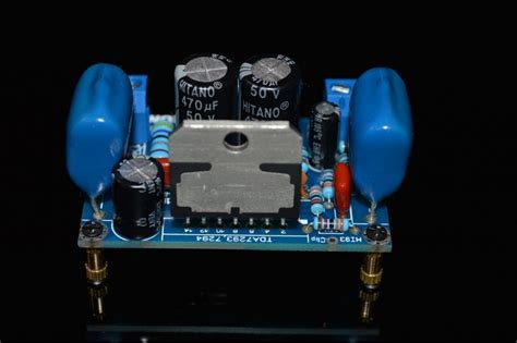 TDA7293 оригинал, инвертирующий моно усилитель 110Вт - Kit-Amp