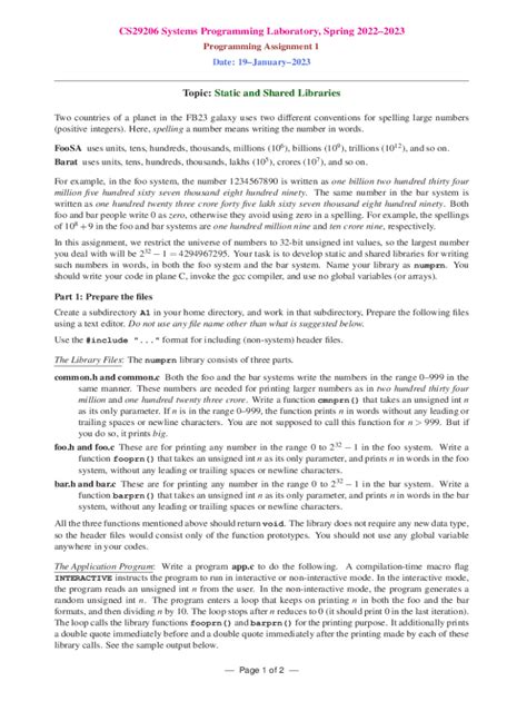 Fillable Online Cse Iitkgp Ac How Do You Distinguish Between Shared And Static Libraries Fax