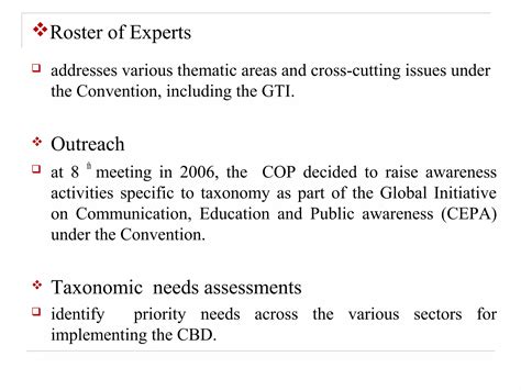 Global Taxonomy Initiative Ppt Ppt Geography Science