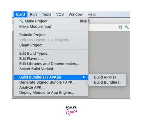 Generating The Release Build Apk In React Native Scaler Topics