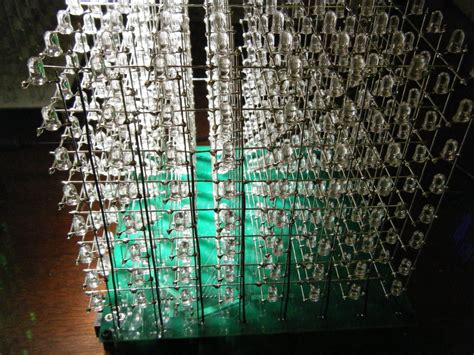 8x8x8 Arduino Led Cube 14 Steps With Pictures Instructables