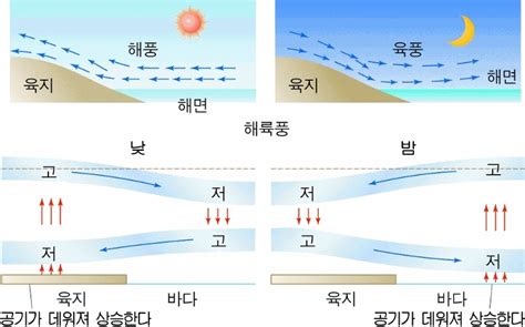 주간과 야간 바람부는 방향이 궁금합니다 ㅣ 궁금할 땐 아하