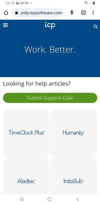 [android] Tcp Humanity Support