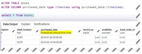 PostgreSQL Change Column Data Type DatabaseFAQs Com