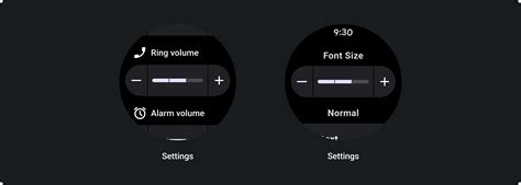 Sliders Wear Android Developers