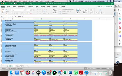 Solved I Need Help With This Problem Using Excel Calculations With Work Course Hero