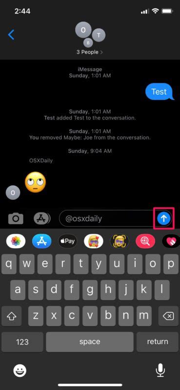 How To Use Mentions In Messages For IPhone IPad