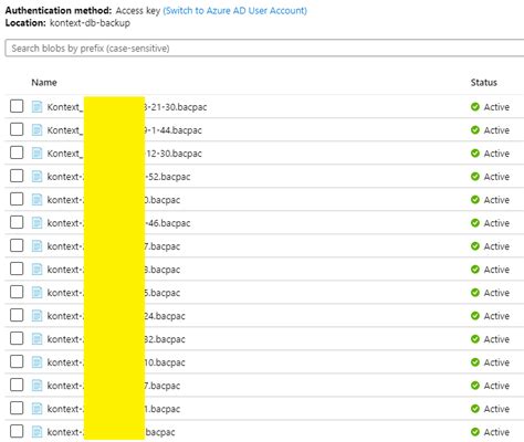 Azure SQL Database Automated Backup Strategy