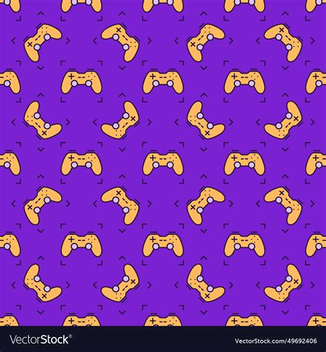 Red Video Game Controller Wireless Gamepad Vector Image