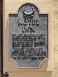 Motel Inn San Luis Obispo Ca Signs Of History On