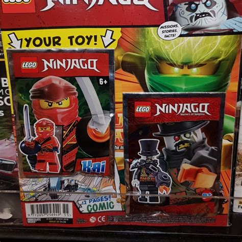 Lego Ninjago Limited Edition Minifigurine Minifigure From Ninjago Magazine Issues In Sealed
