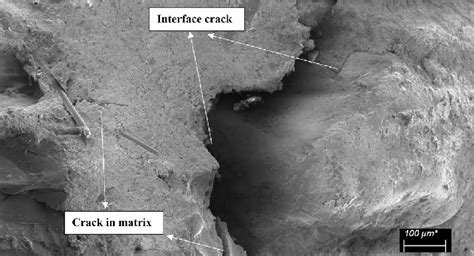 Interface Cracks In Mixture 14 Download Scientific Diagram