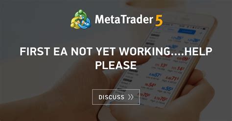 First Ea Not Yet Workinghelp Please Automatic Trade Expert