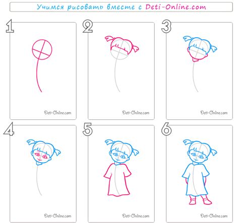 Как нарисовать девочку легко и просто Подробная пошаговая инструкция рисования девочки карандашом