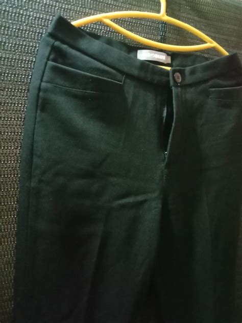 Black Slacks Womens Fashion Bottoms Other Bottoms On Carousell