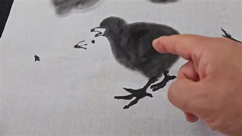 수묵화로 병아리 그리기 무우수아카데미 김경현 한국화가 Youtube