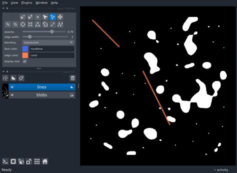 Mouse Drag Callback — Napari