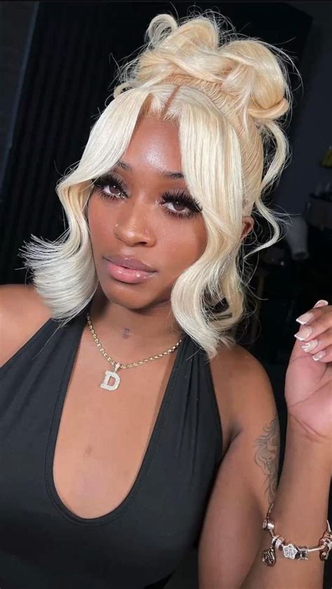 Black Girl Blonde Hair