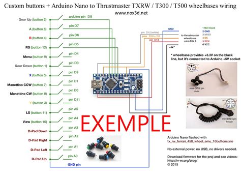 Arduino Nano Steering Wheel Extender HUB Spacer Simracing Thrustmaster Logitech Fanatec Moza Etsy