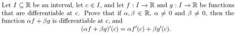 solved let isuber be an interval let cini and let f i→r
