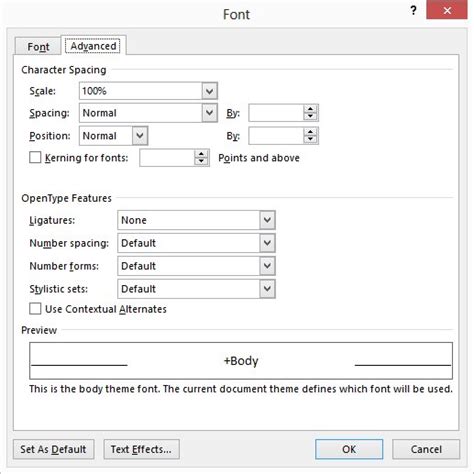 Letter And Word Spacing Decreases In Word Super User