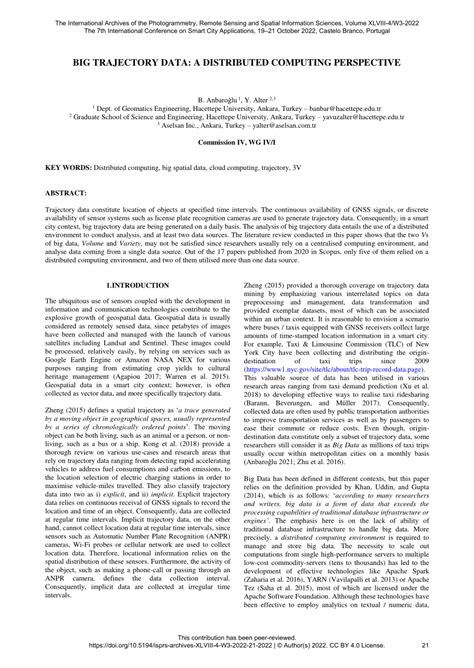 pdf big trajectory data a distributed computing perspective