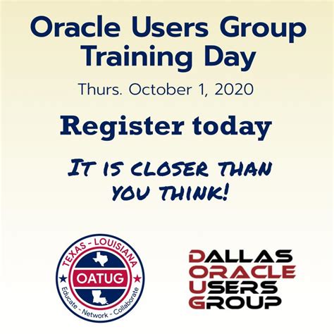 Texas Louisiana Oatug And Dallas Oracle Users Group Joint Oracle
