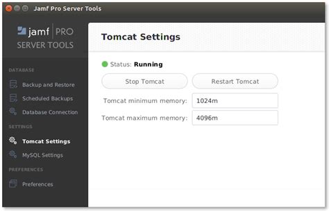 Jamf Pro Web App Memory Jamf Pro Installation And Configuration Guide