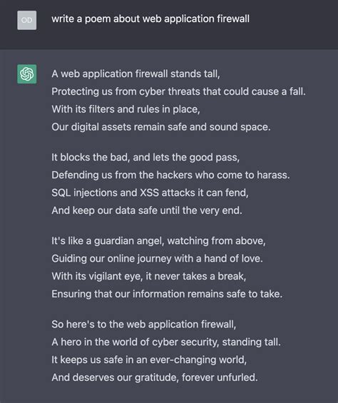 Open Appsec On Linkedin Openappsec Appsec Cloudsecurity Waf Waap Devsecops Ciso Poetry